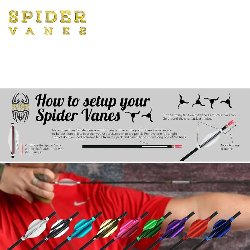 Plumes plastiques | SPIDER SPIN BRADY ELLISON MEDIUM 1.8"